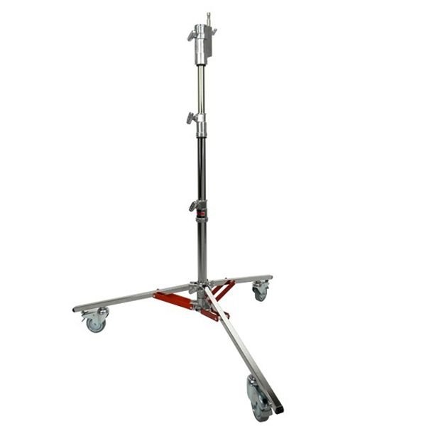 Matthews Hollywood Low Boy Junior Double Riser Lighting Stand - 6.2'